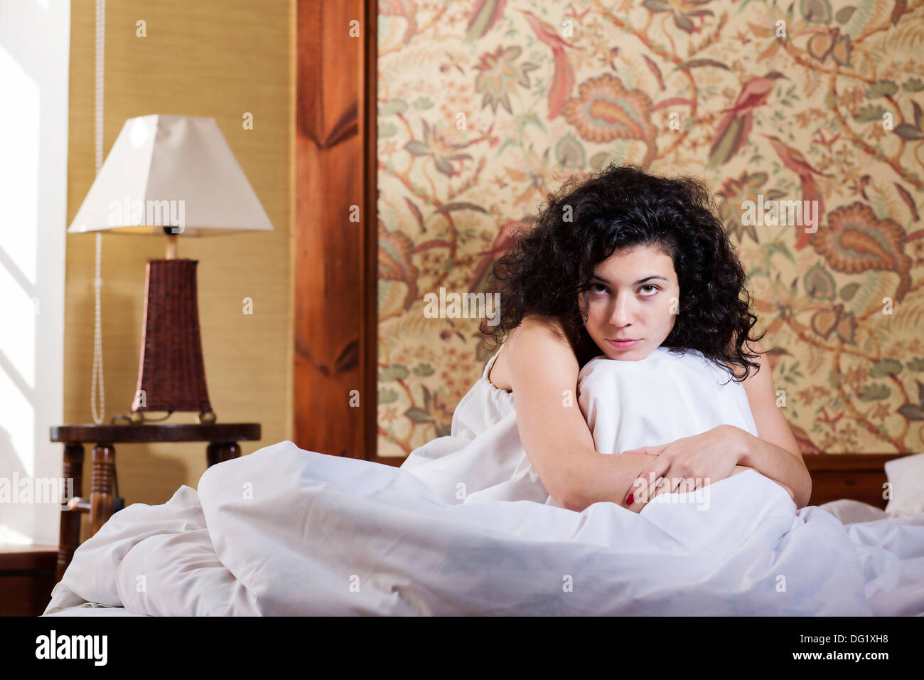 Woman restless bed hi-res stock photography and images - Alamy