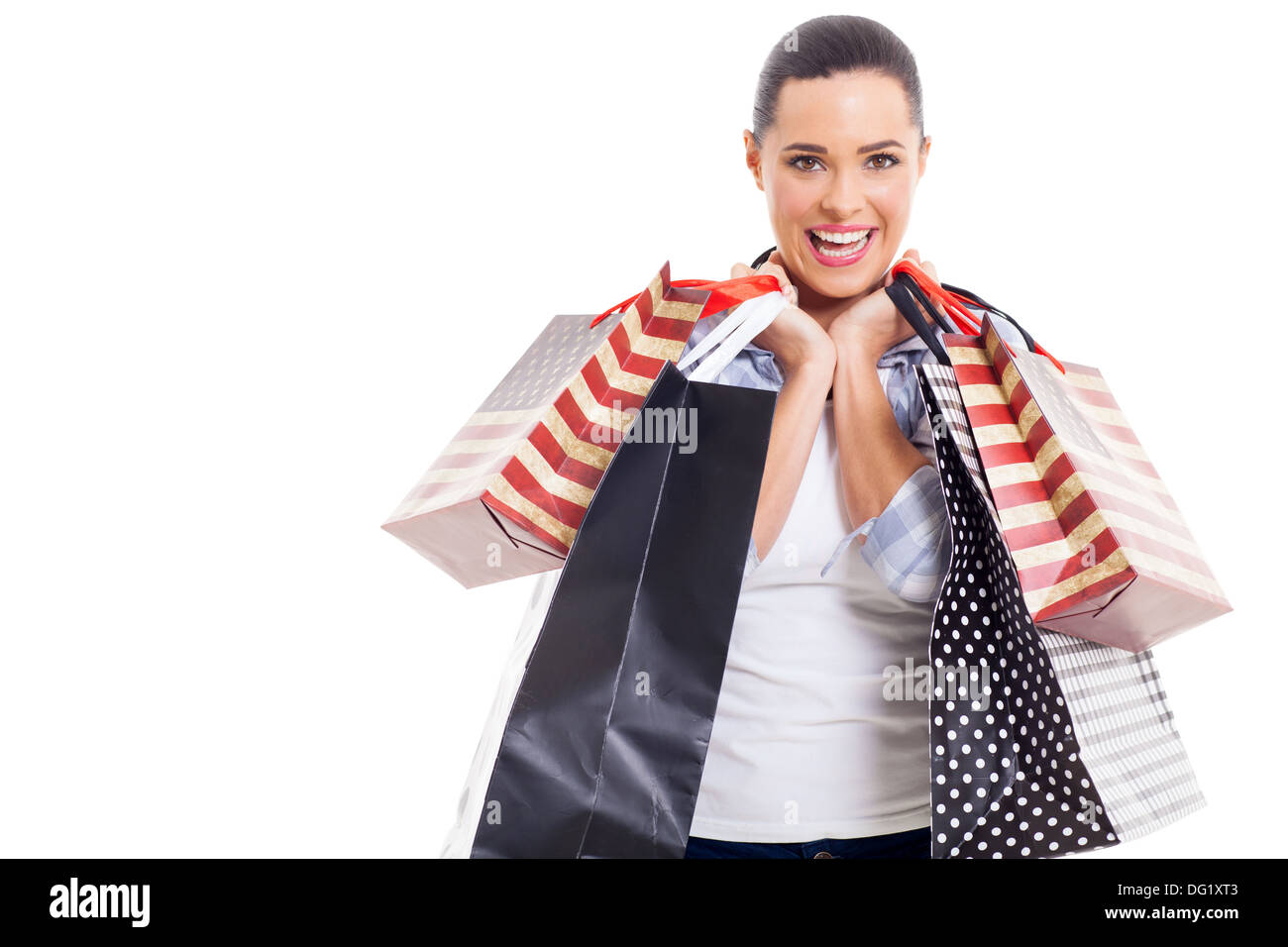 Woman gifts isolated on hi-res stock photography and images - Alamy