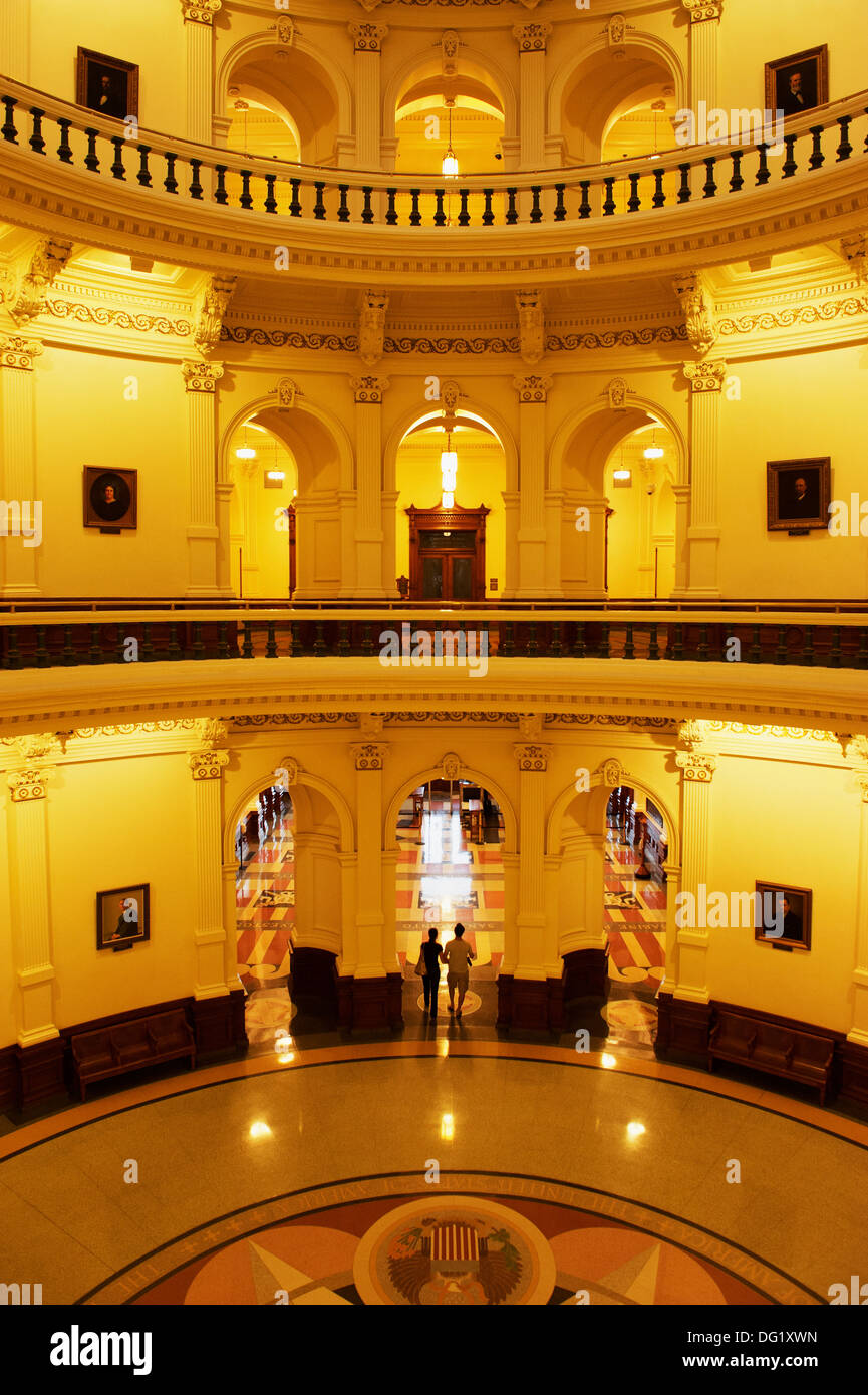 Texas state capitol building interior hi-res stock photography and ...