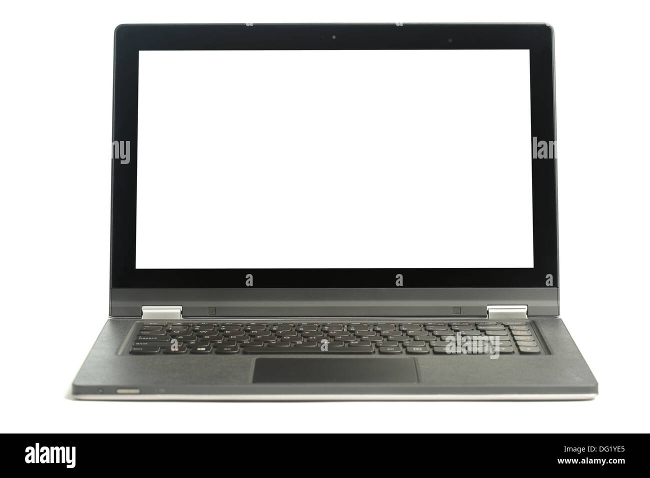 Open blank laptop Stock Photo - Alamy