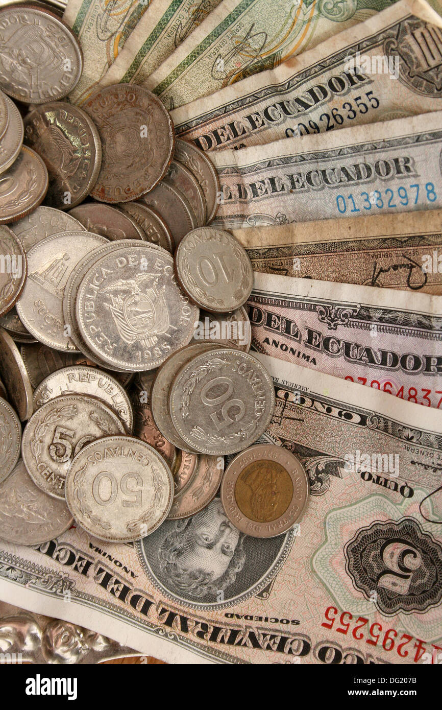 Ecuadorian currency hi-res stock photography and images - Alamy