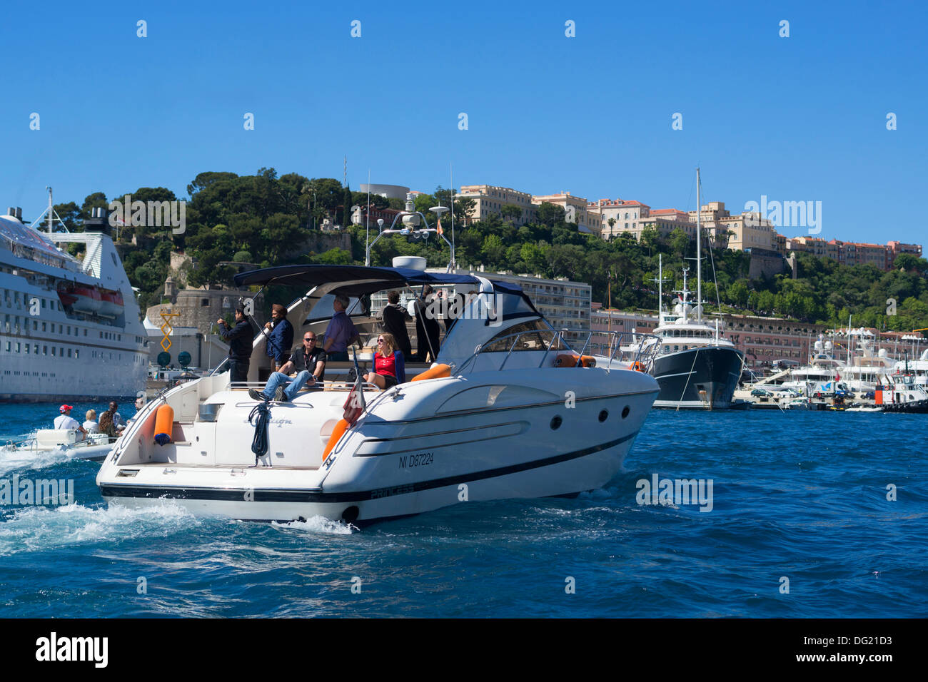 Ship, Yacht, Port, Hercule, Monaco, Monte Carlo Stock Photo - Alamy