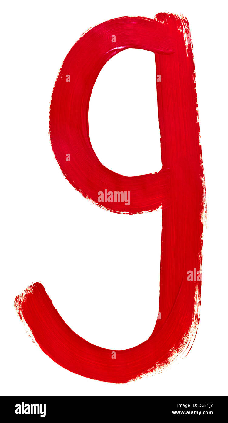 Letter g lowercase hi-res stock photography and images - Alamy