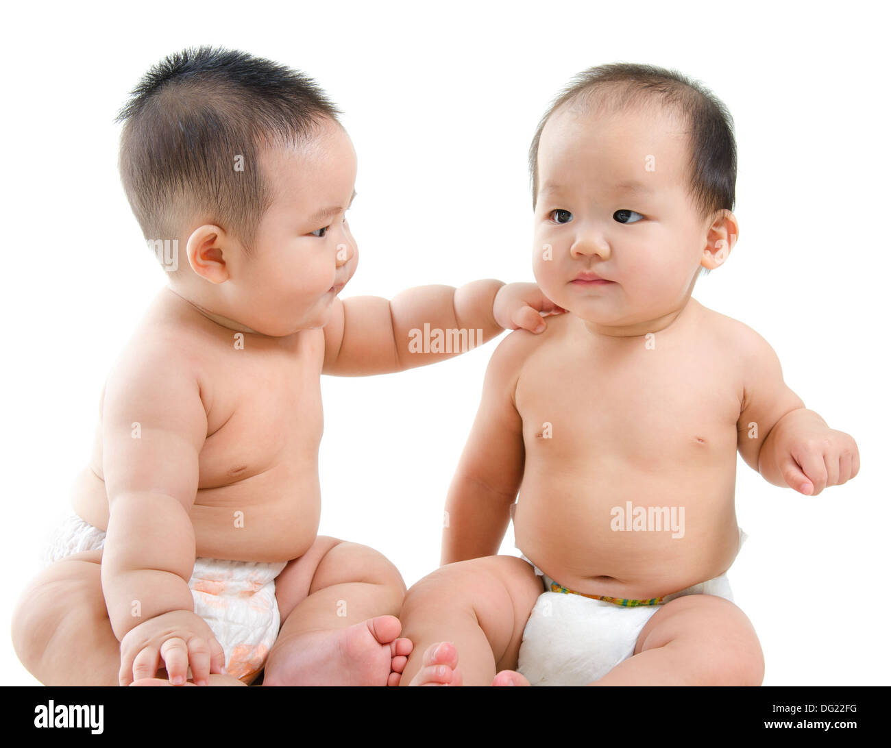 Group chinese babies hi-res stock photography and images - Alamy