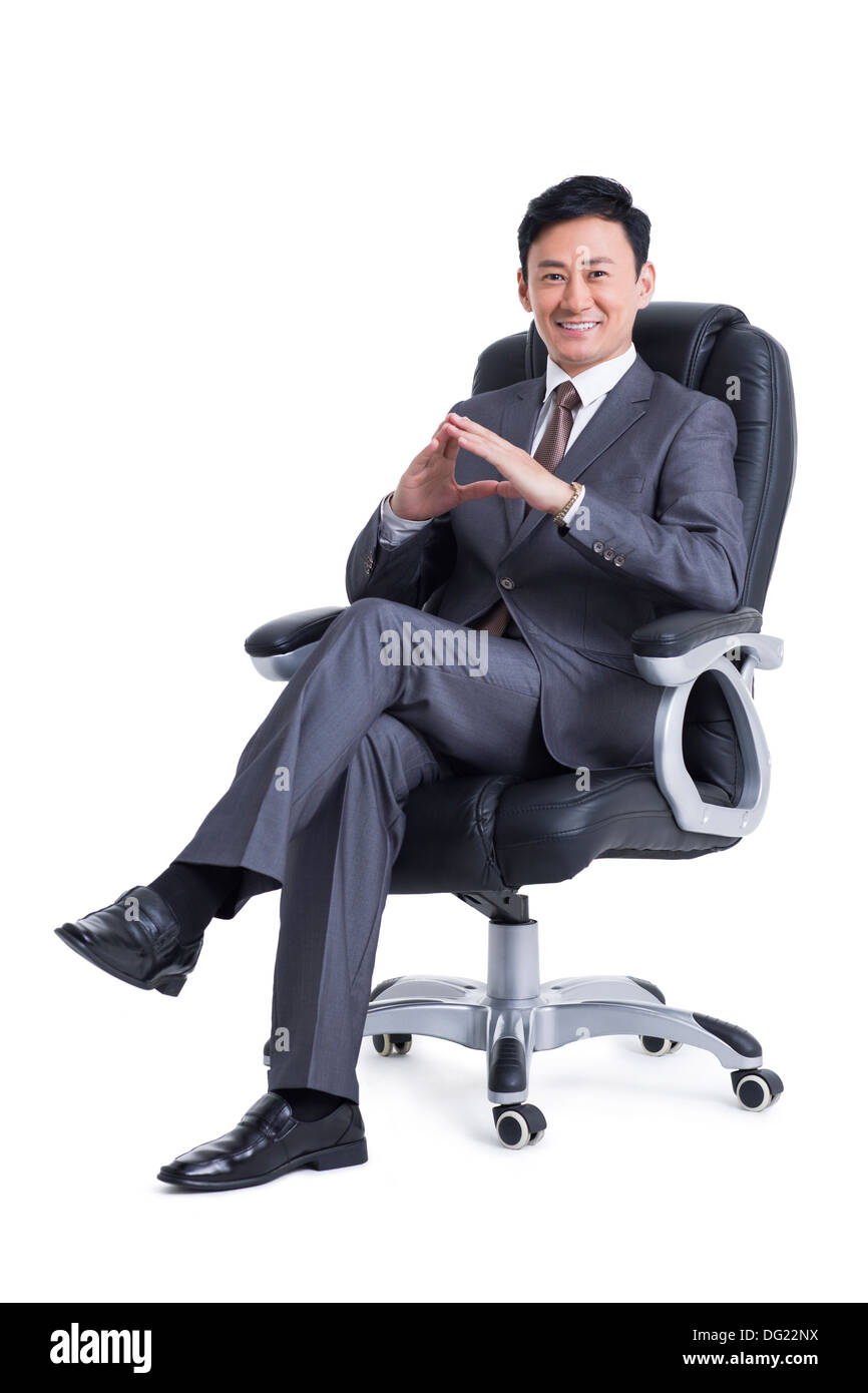 Mid adult manager in Cut Out Stock Images & Pictures - Alamy