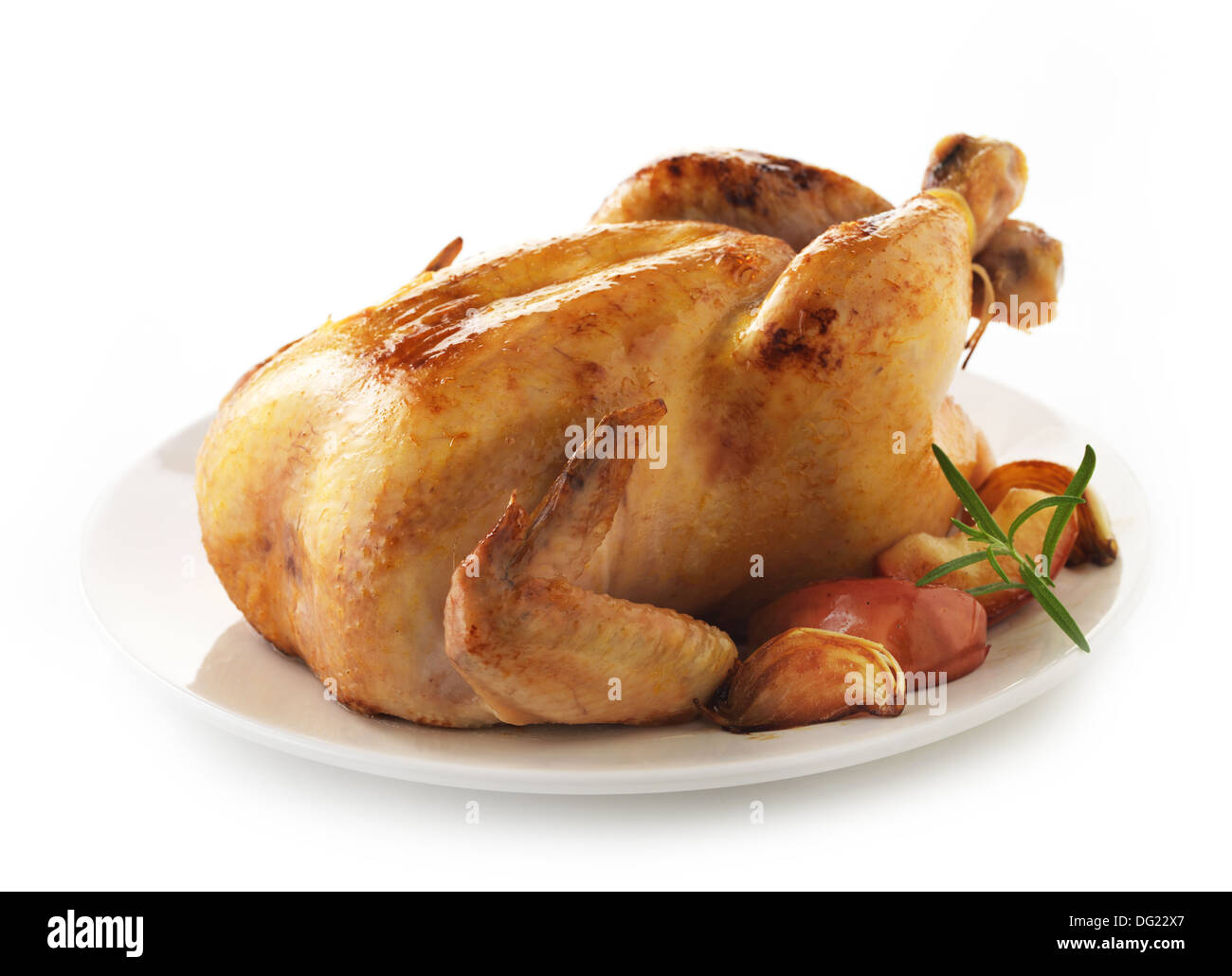 Oven roast chicken and vegetables hi-res stock photography and images ...
