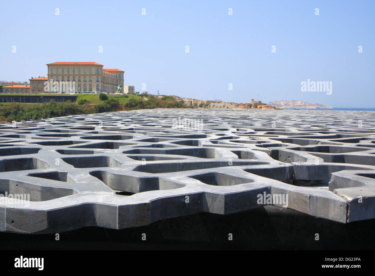 Mucem and pharo palace hi-res stock photography and images - Alamy