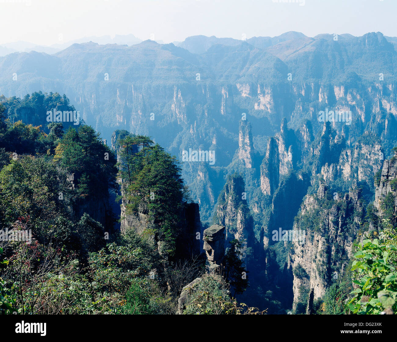 Mt tianzi hi-res stock photography and images - Alamy
