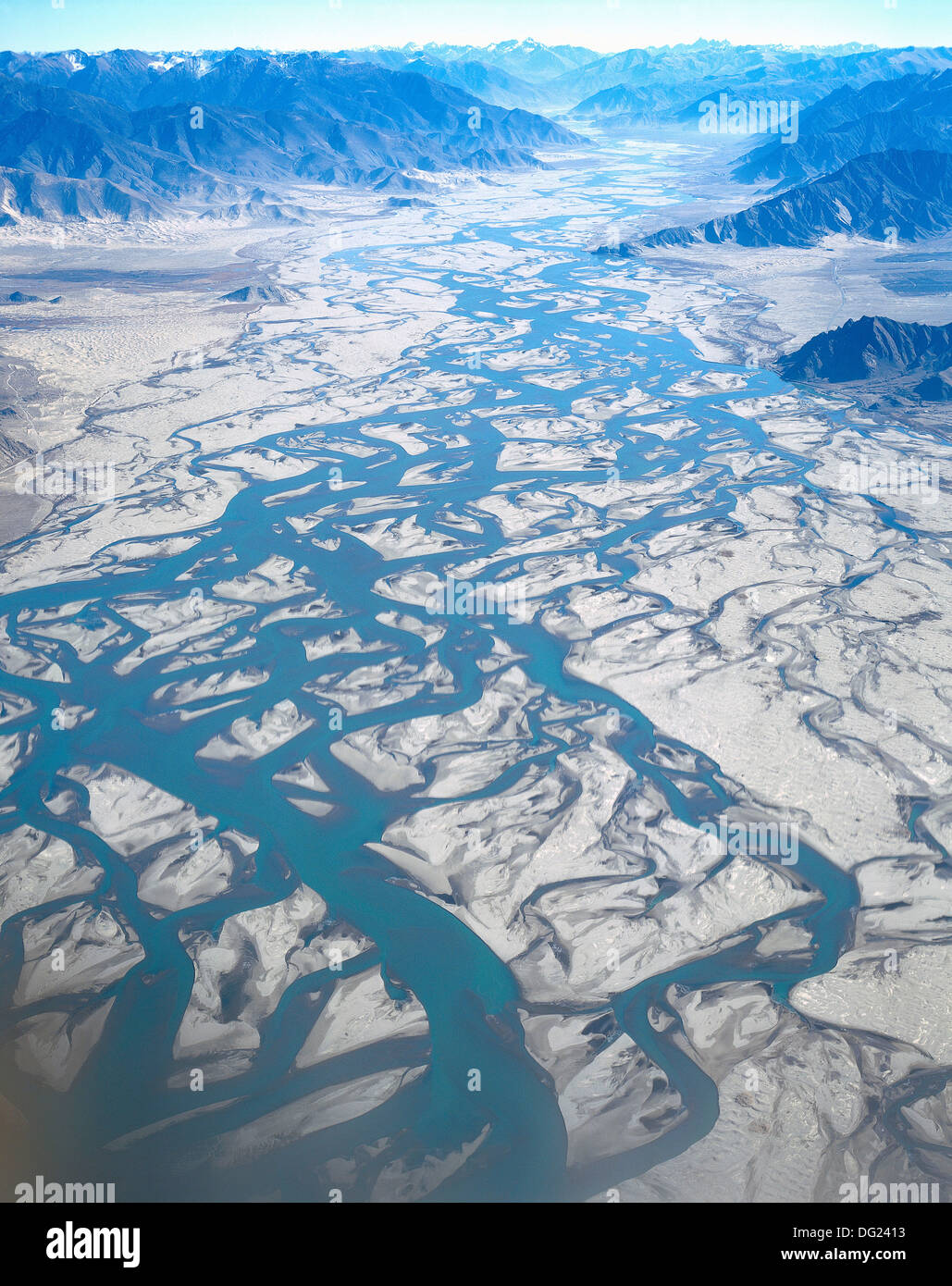 Yalu river aerial hi-res stock photography and images - Alamy