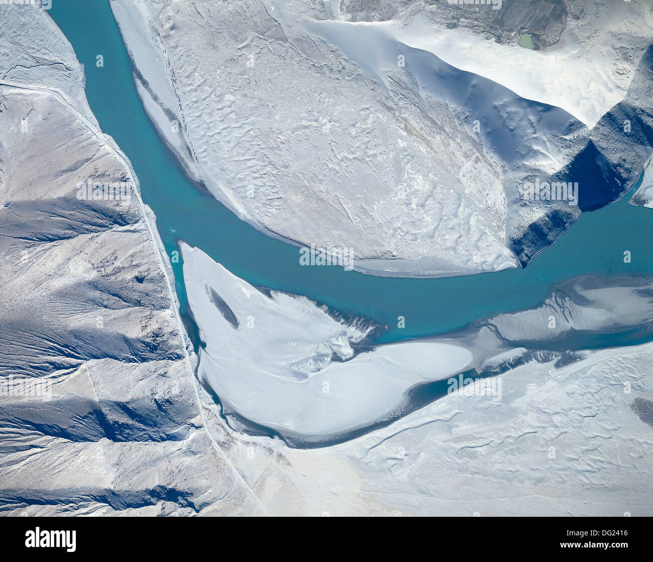Yalu river aerial hi-res stock photography and images - Alamy
