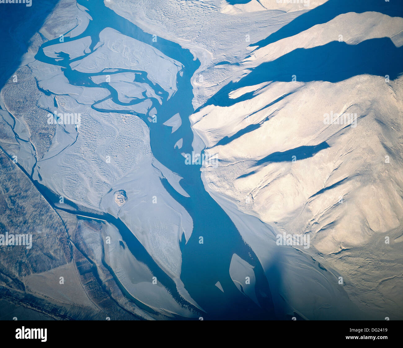 Yalu river aerial hi-res stock photography and images - Alamy
