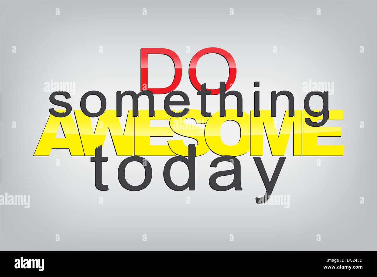 Do something awesome today. Typography poster. Motivational Background ...