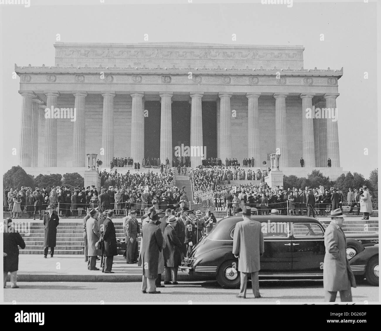 Tribute event in washington Black and White Stock Photos & Images - Alamy