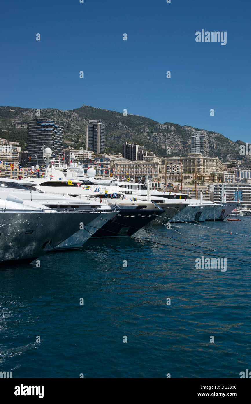 Ship, Yacht, Port, Hercule, Monaco, Monte Carlo Stock Photo - Alamy