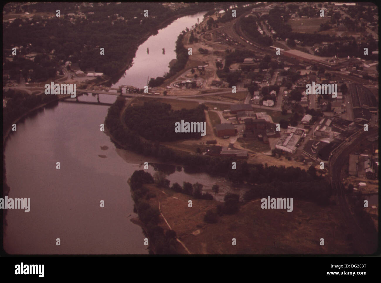 The Nashua River flows into the Merrimack River, a key confluence in ...