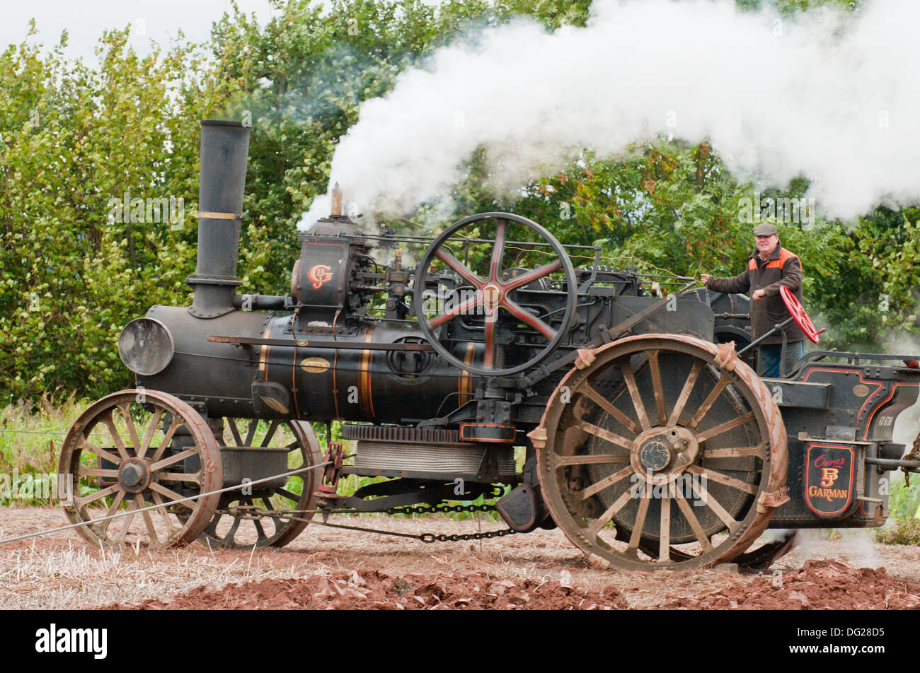 Steam plough hi-res stock photography and images - Alamy