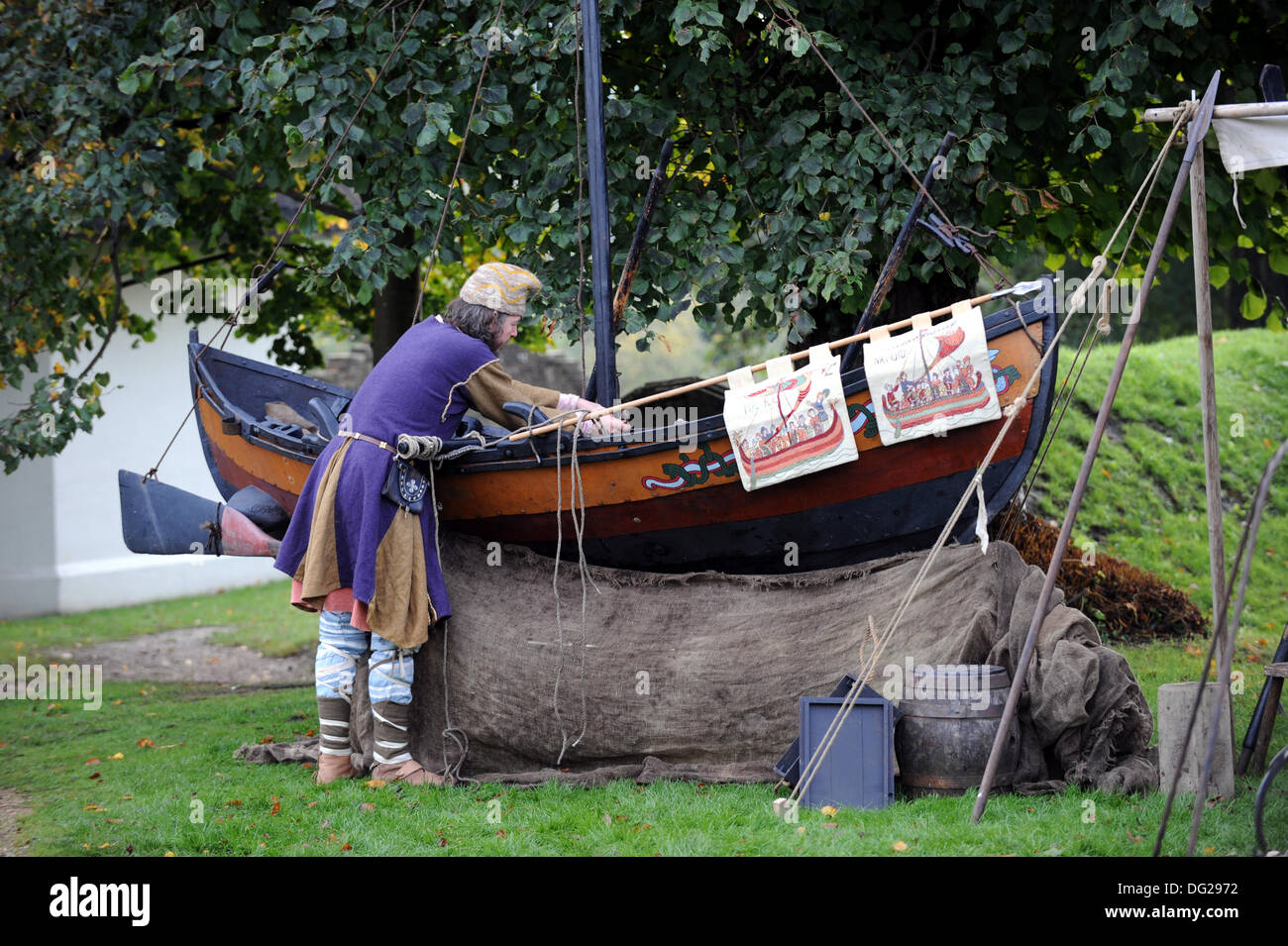 Norman battle boat hi-res stock photography and images - Alamy