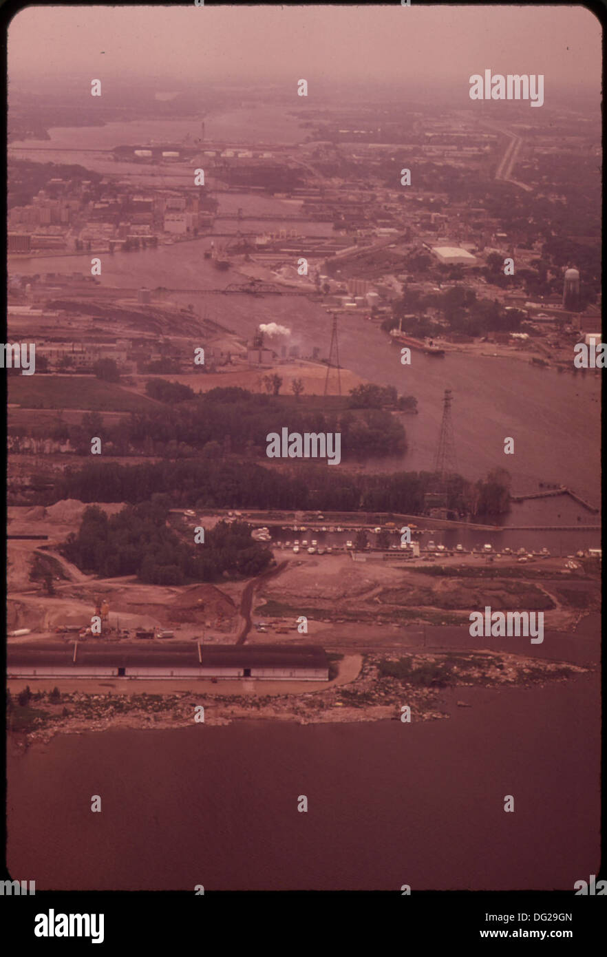 The Thilmany Pulp and Paper Company, located at Kaukauna on the Fox ...