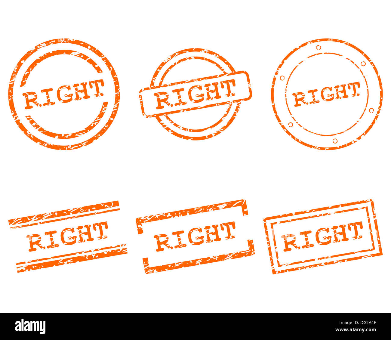 Right seal mark hi-res stock photography and images - Alamy