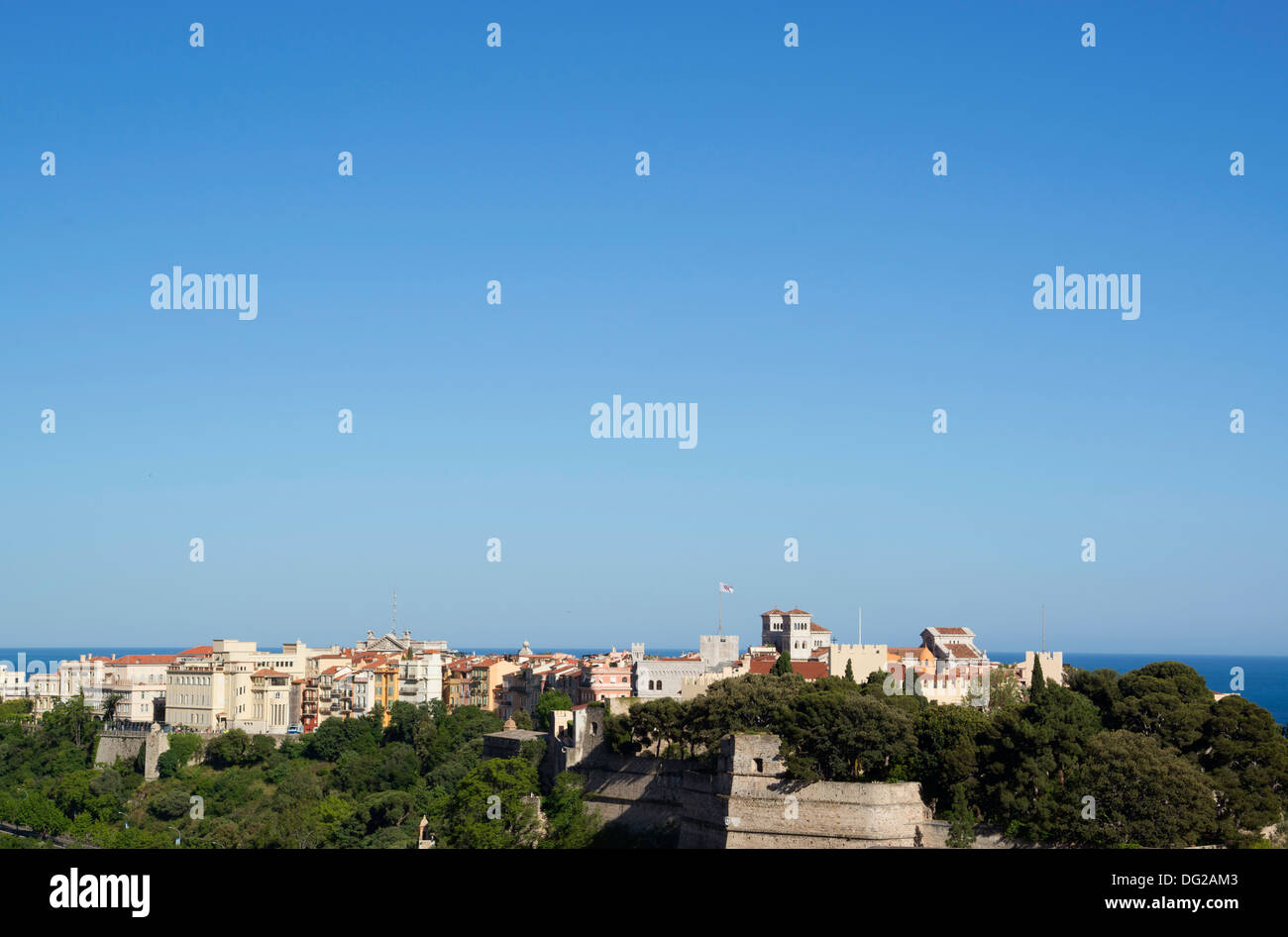 Palace, Prince, View, Ville, Monaco, Monte Carlo Stock Photo - Alamy