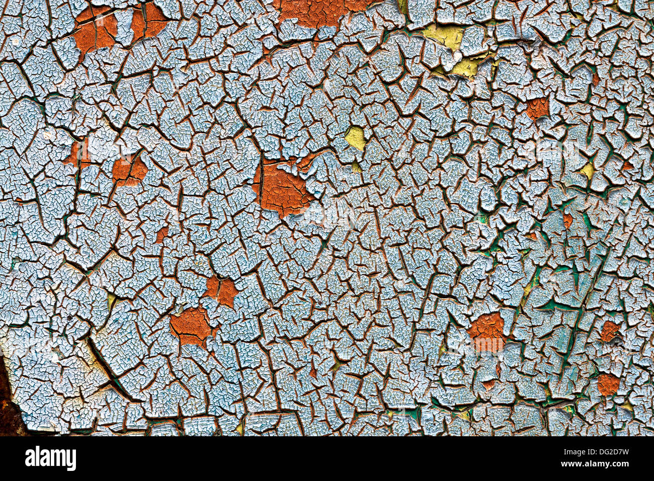 old abstract background from the cracked paint on rusty iron Stock ...