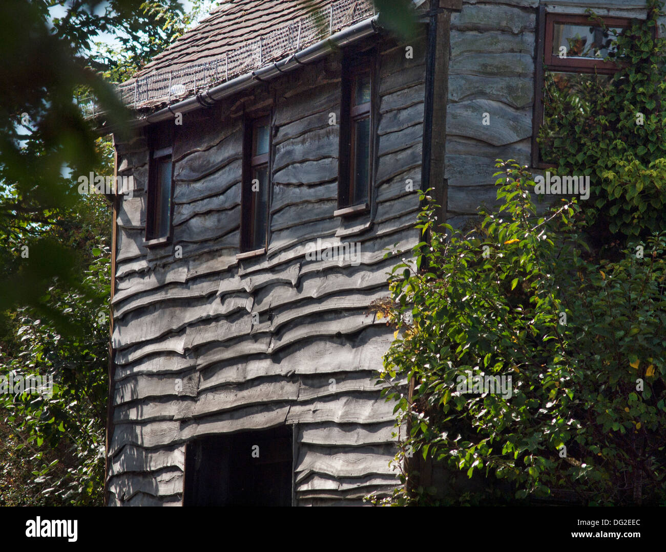 Timber cladding house hi-res stock photography and images - Alamy
