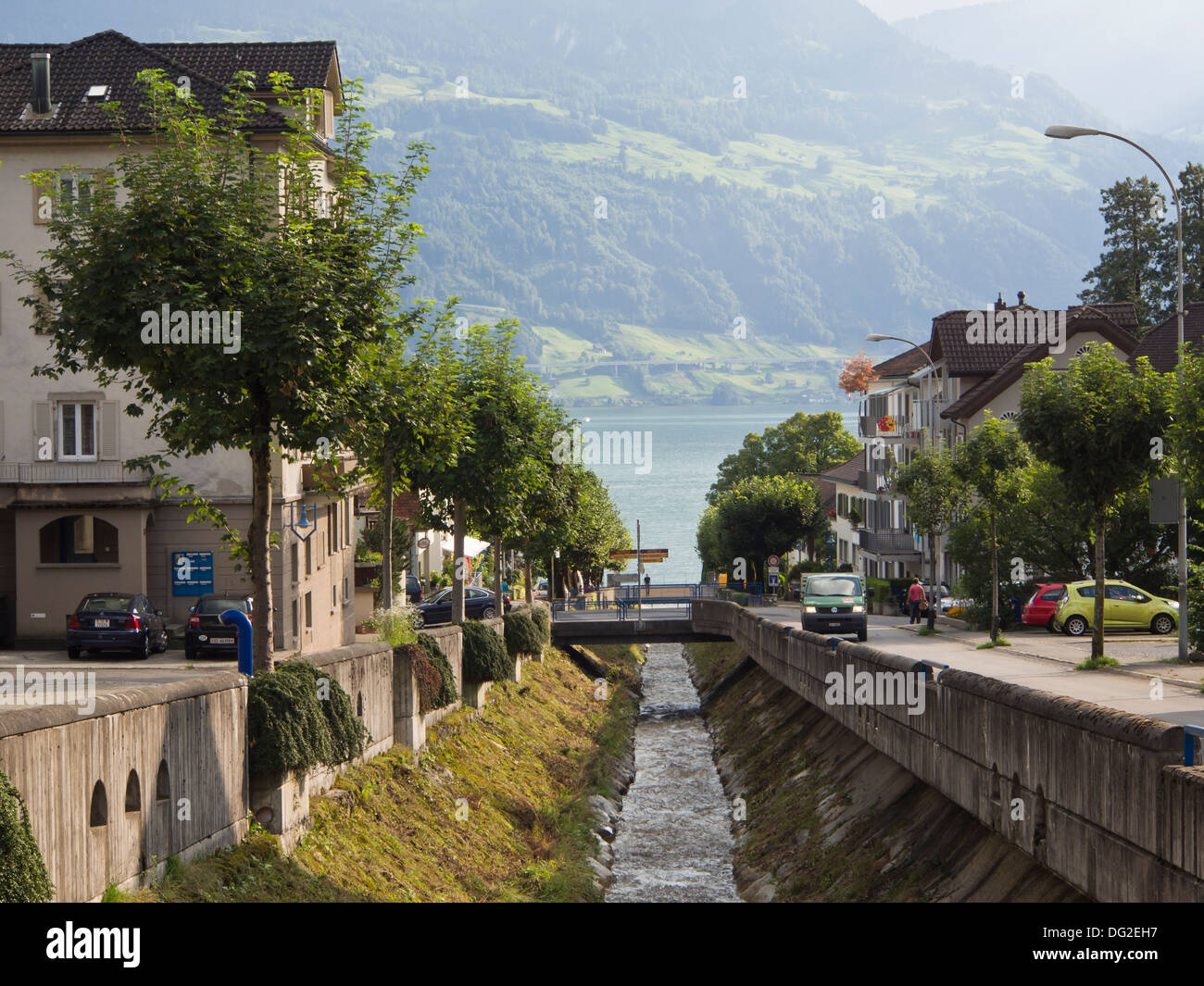 Switzerland lake lucerne gersau hi-res stock photography and images - Alamy