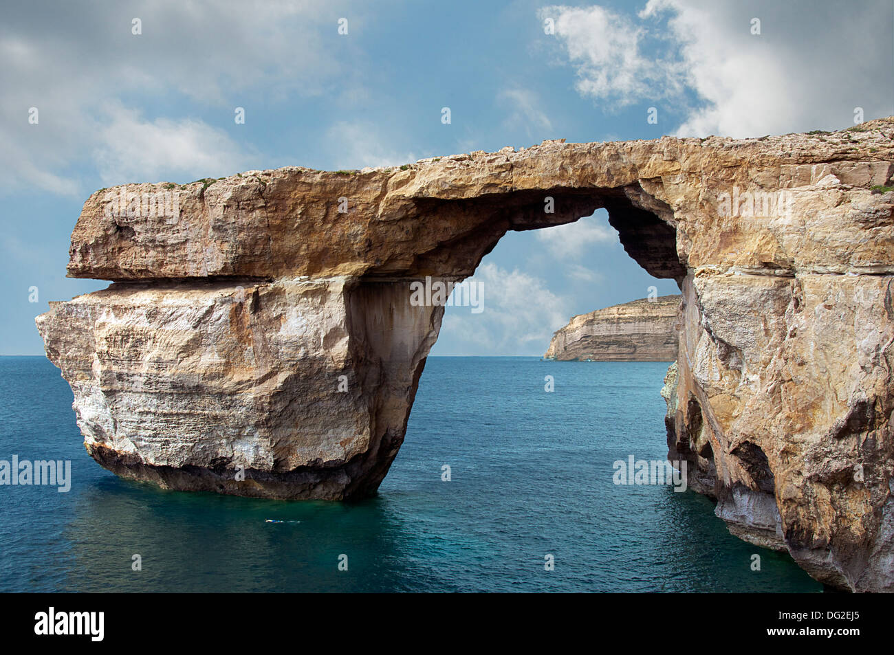 Azure Window Gozo Malta Stock Photo - Alamy
