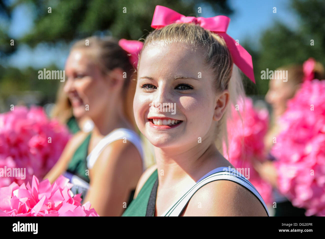 DeLand, Florida, USA. 12th Oct, 2013. A member of the Stetson Hatter ...