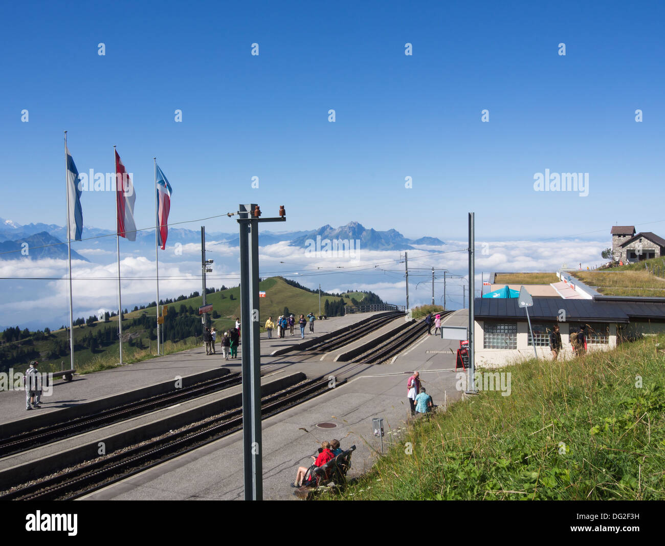 Rigi kulm in hi-res stock photography and images - Alamy