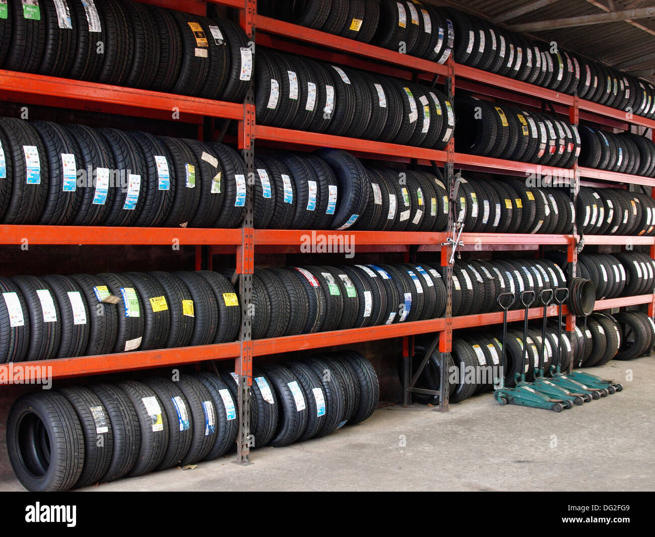 New tires hi-res stock photography and images - Alamy