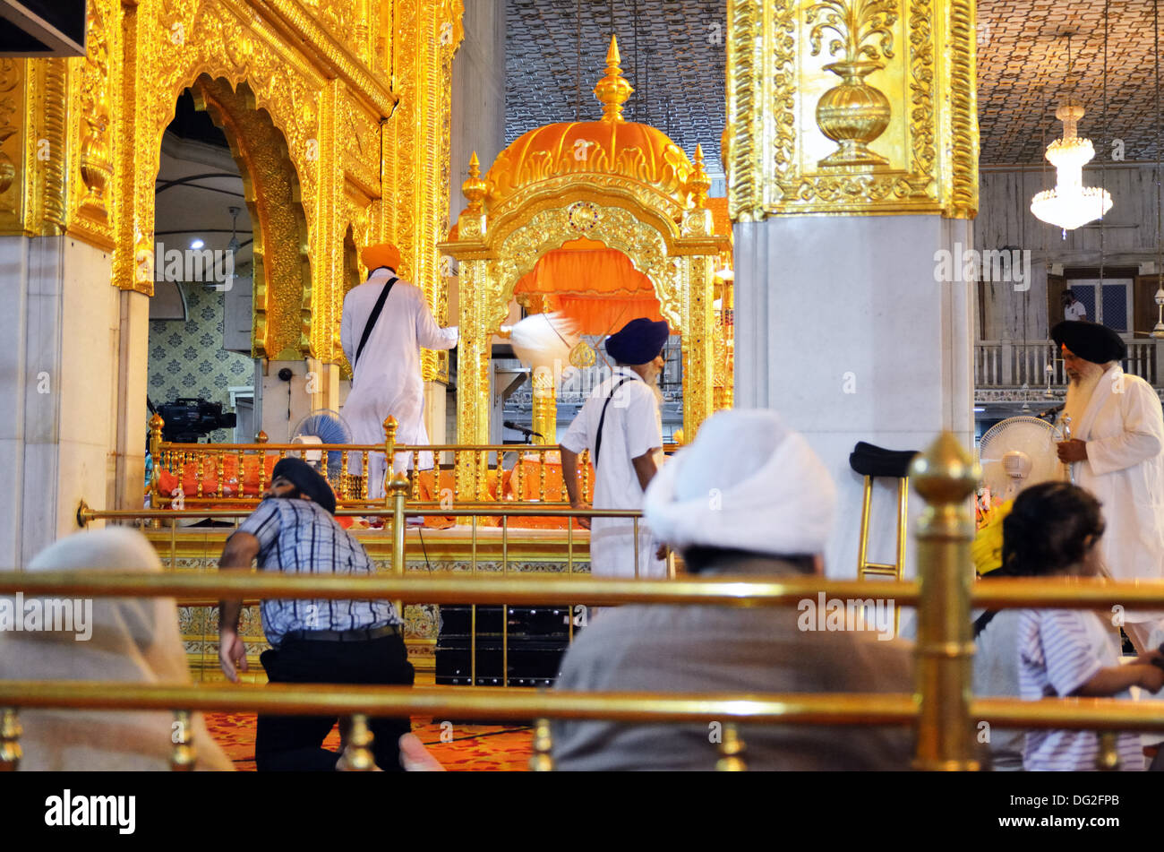 Sikh Temple Interior