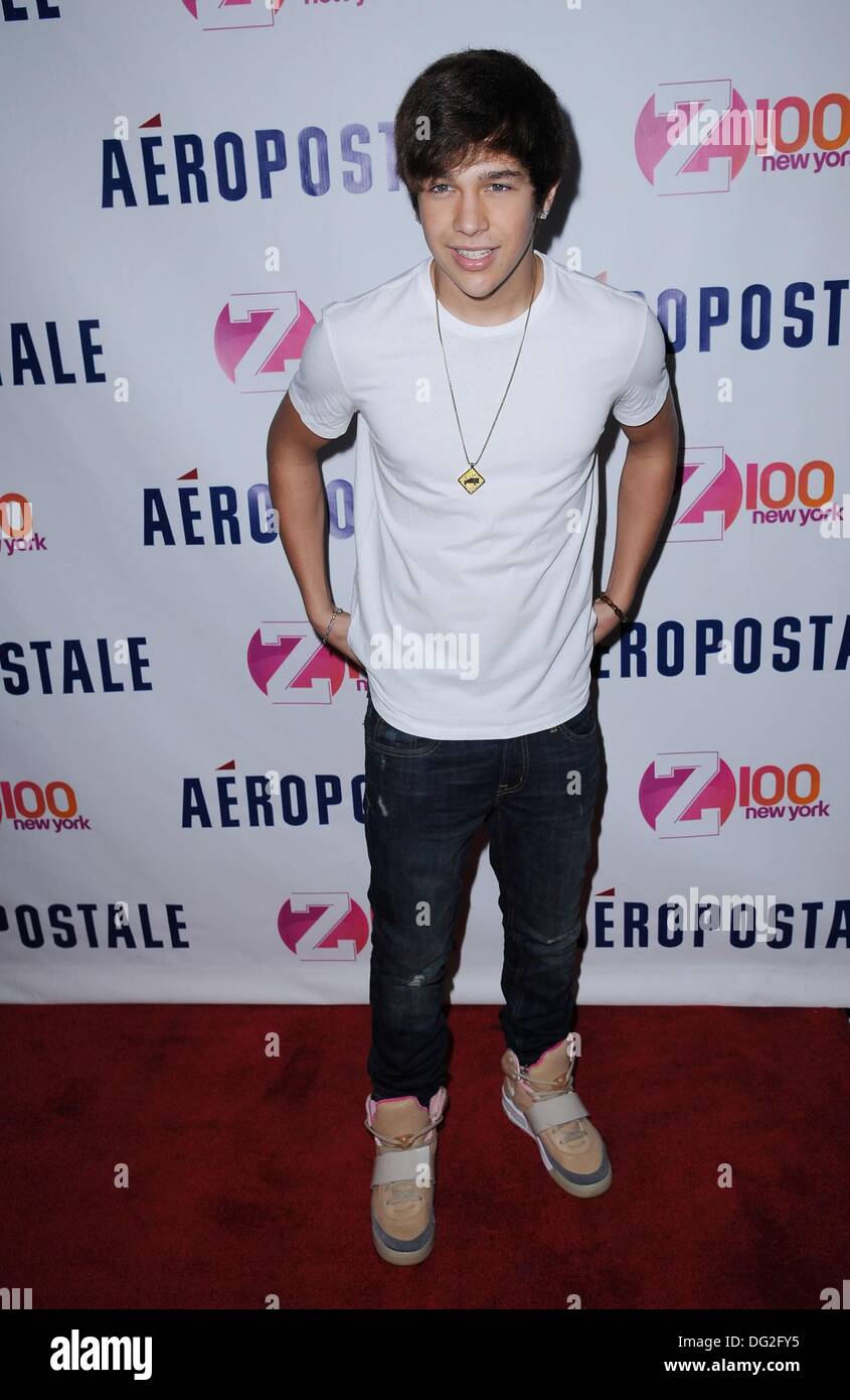 New York, NY, USA. 11th Oct, 2013. Austin Mahone in attendance for Z100 ...
