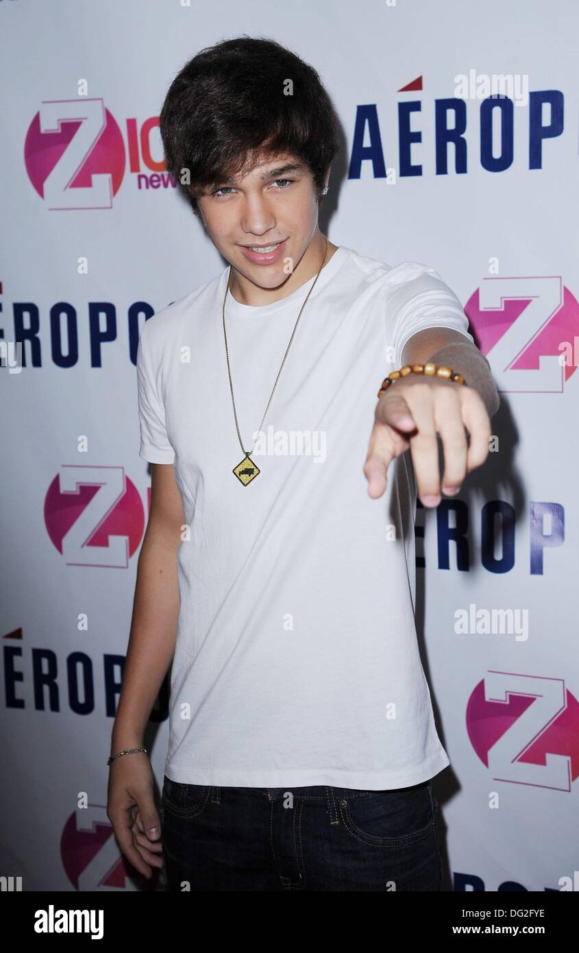 New York, NY, USA. 11th Oct, 2013. Austin Mahone in attendance for Z100 ...