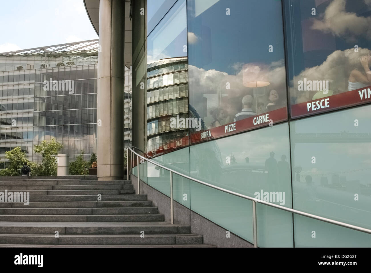 Strada Italian restaurant, Riverside (More London), London, England ...