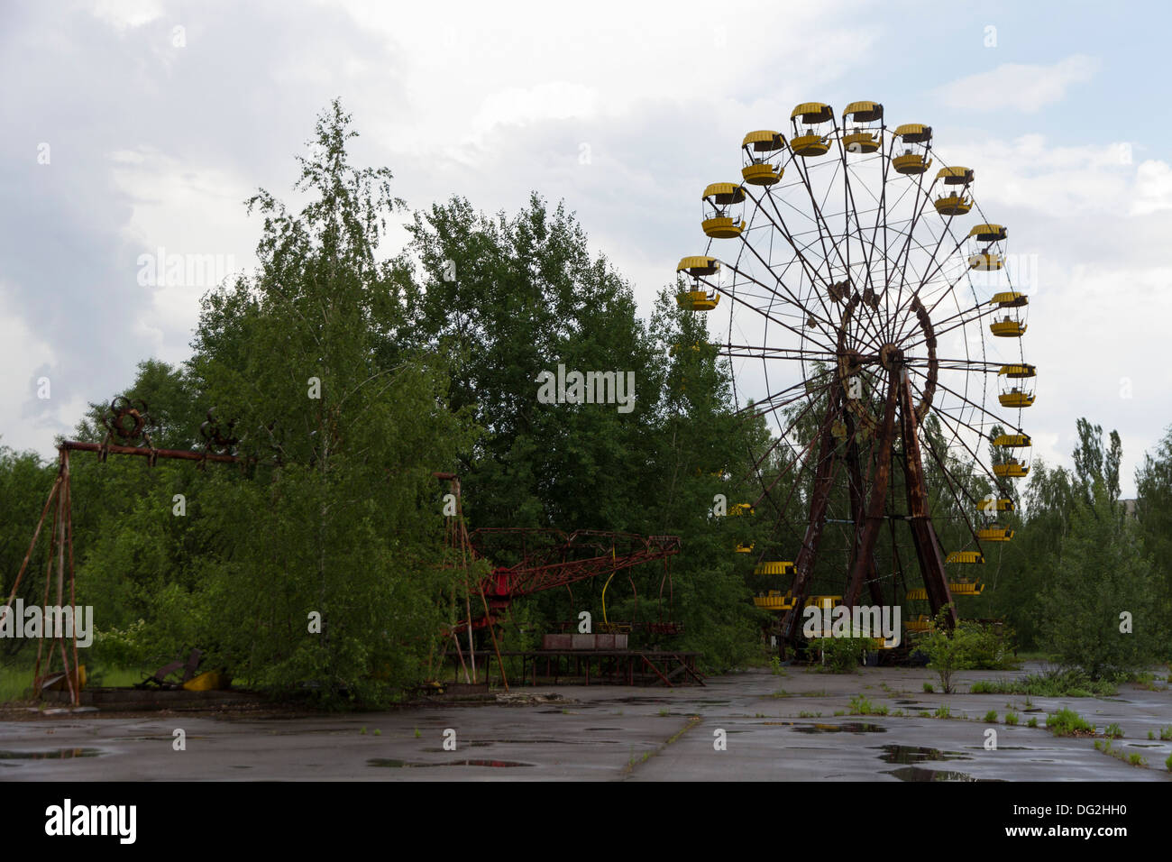 Pripyat, Chernobyl Amusement Park Stock Photo - Alamy