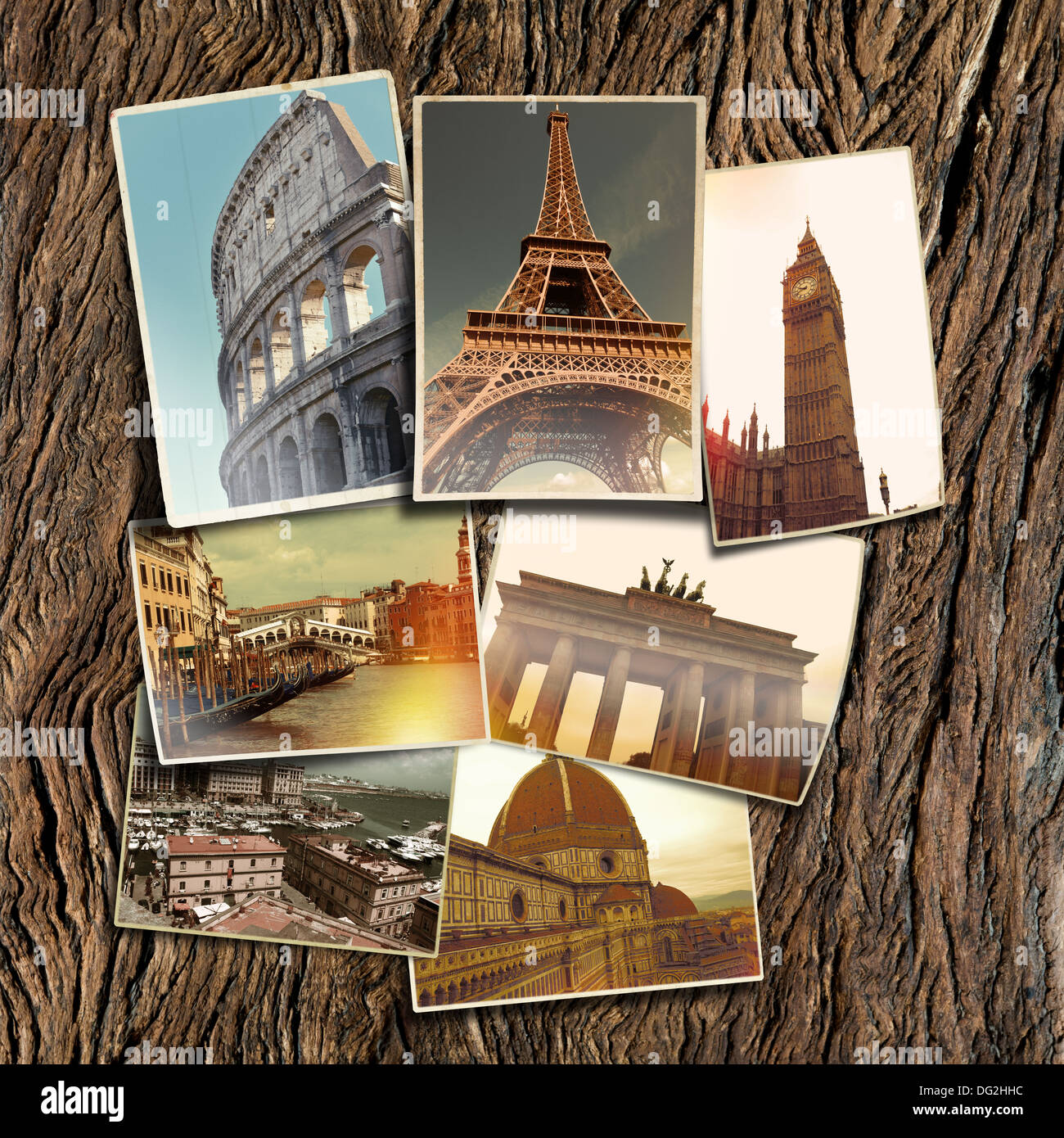 Old photo collection hi-res stock photography and images - Alamy