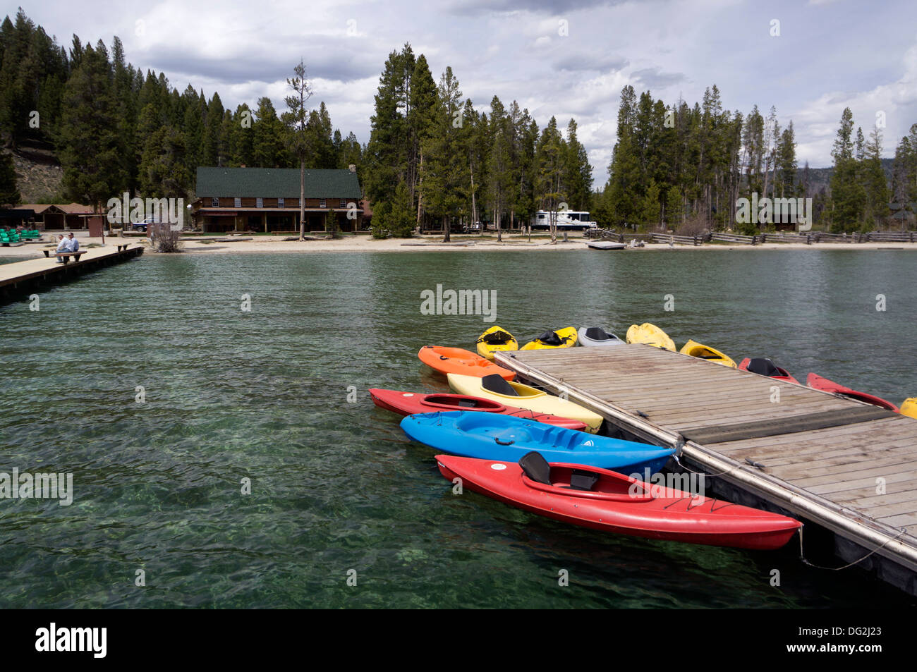Redfish Lake, Idaho Stock Photo - Alamy