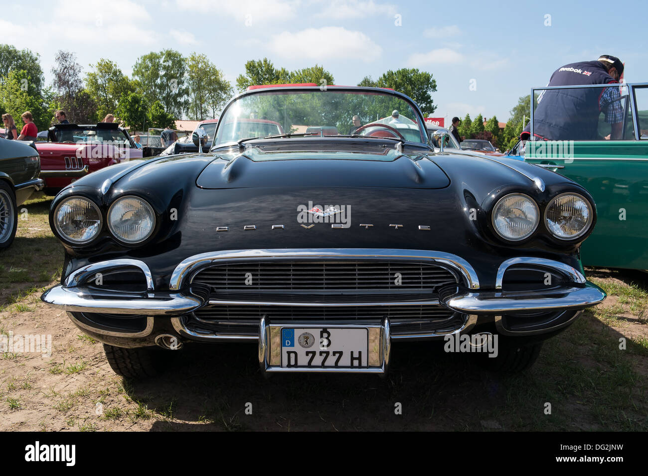 American iconic sports car Chevrolet Corvette (First generation-C1 ...
