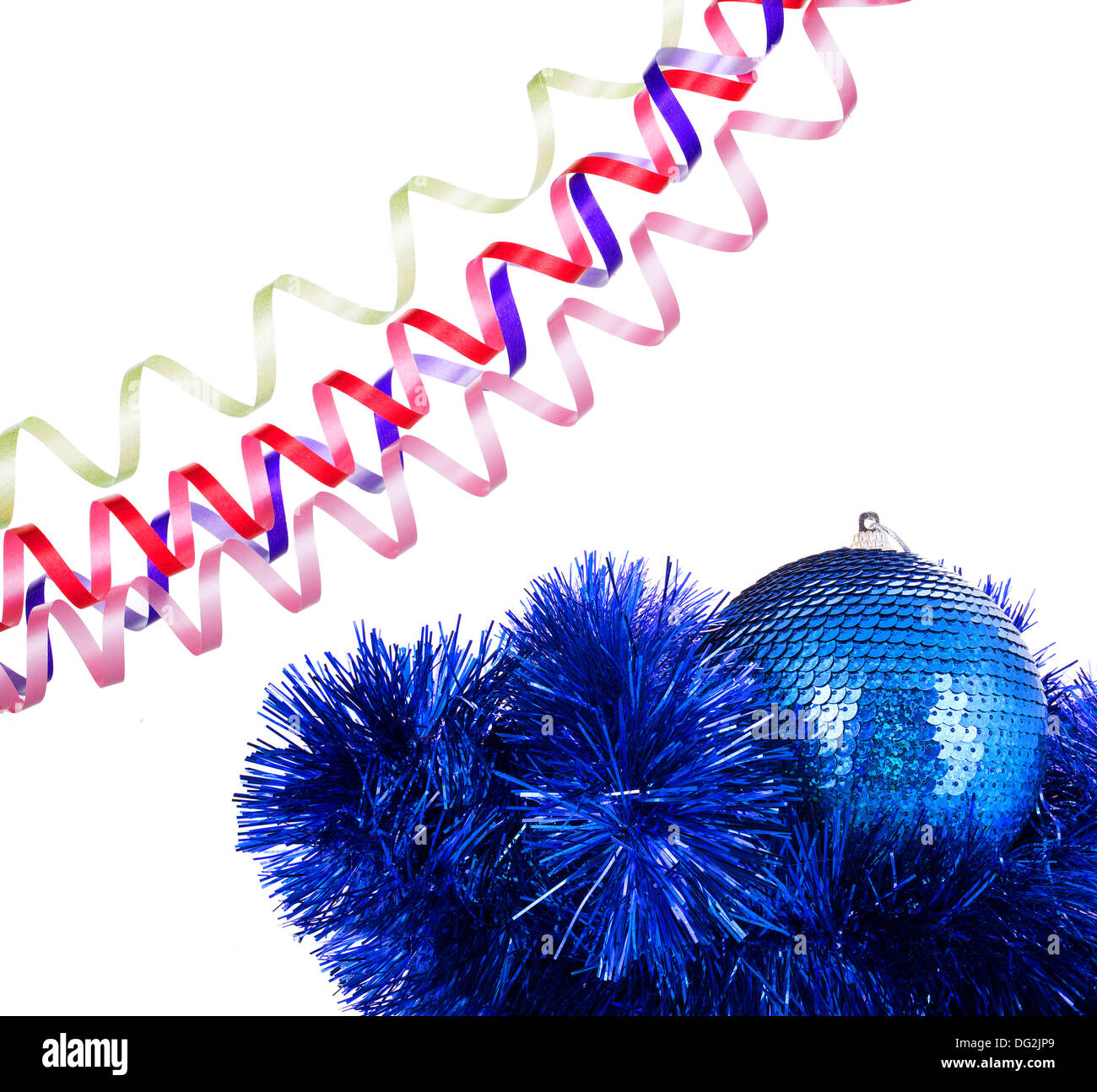 Bright christmas background isolated on a white Stock Photo - Alamy