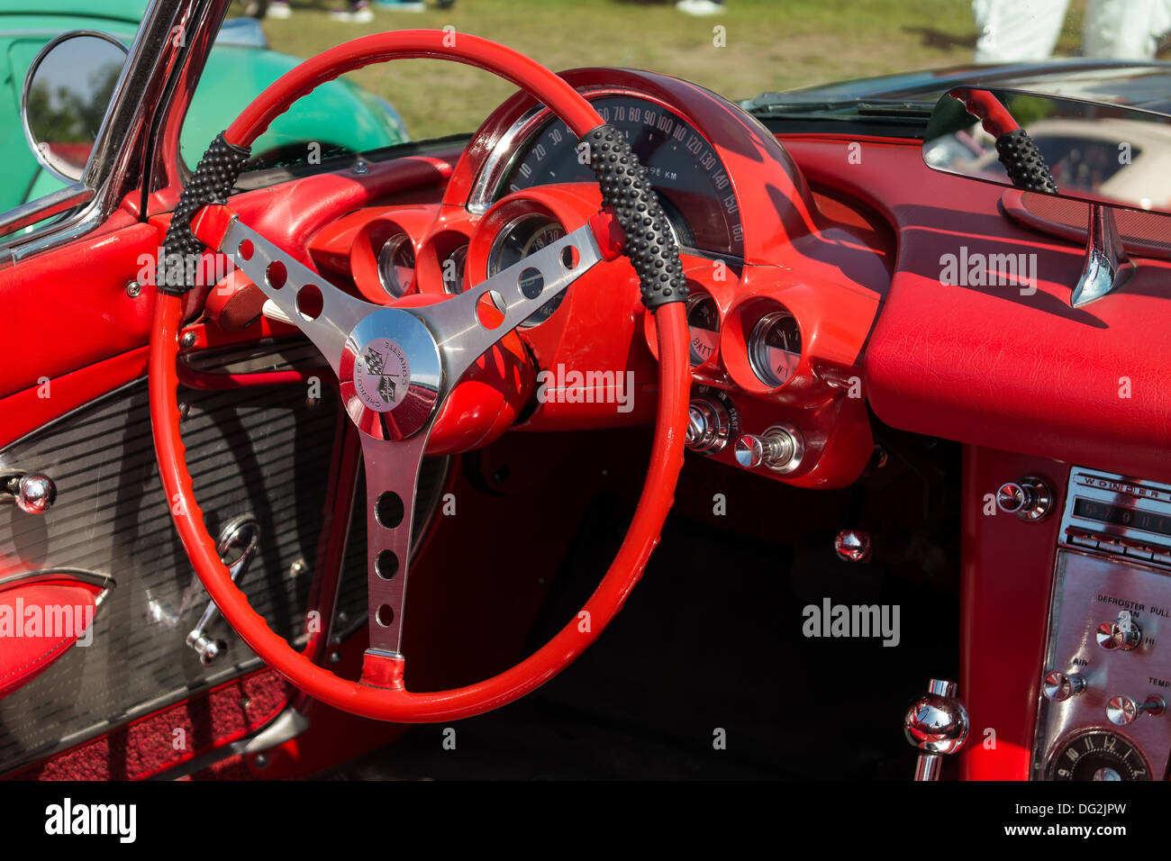 Cab the car Chevrolet Corvette (First generation-C1 Stock Photo - Alamy