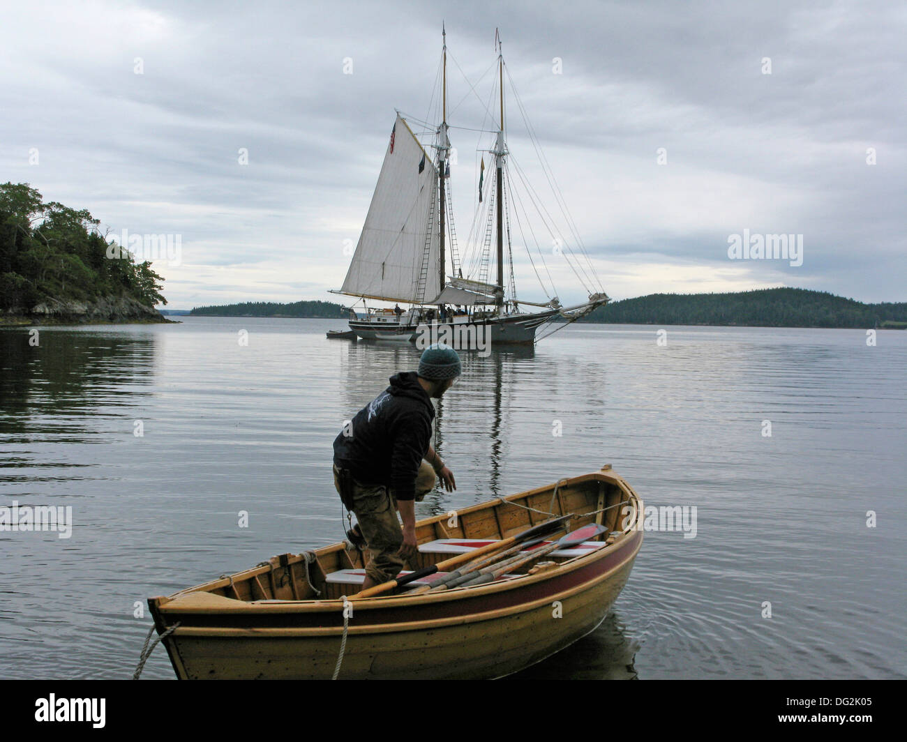 Sailing maine hi-res stock photography and images - Alamy
