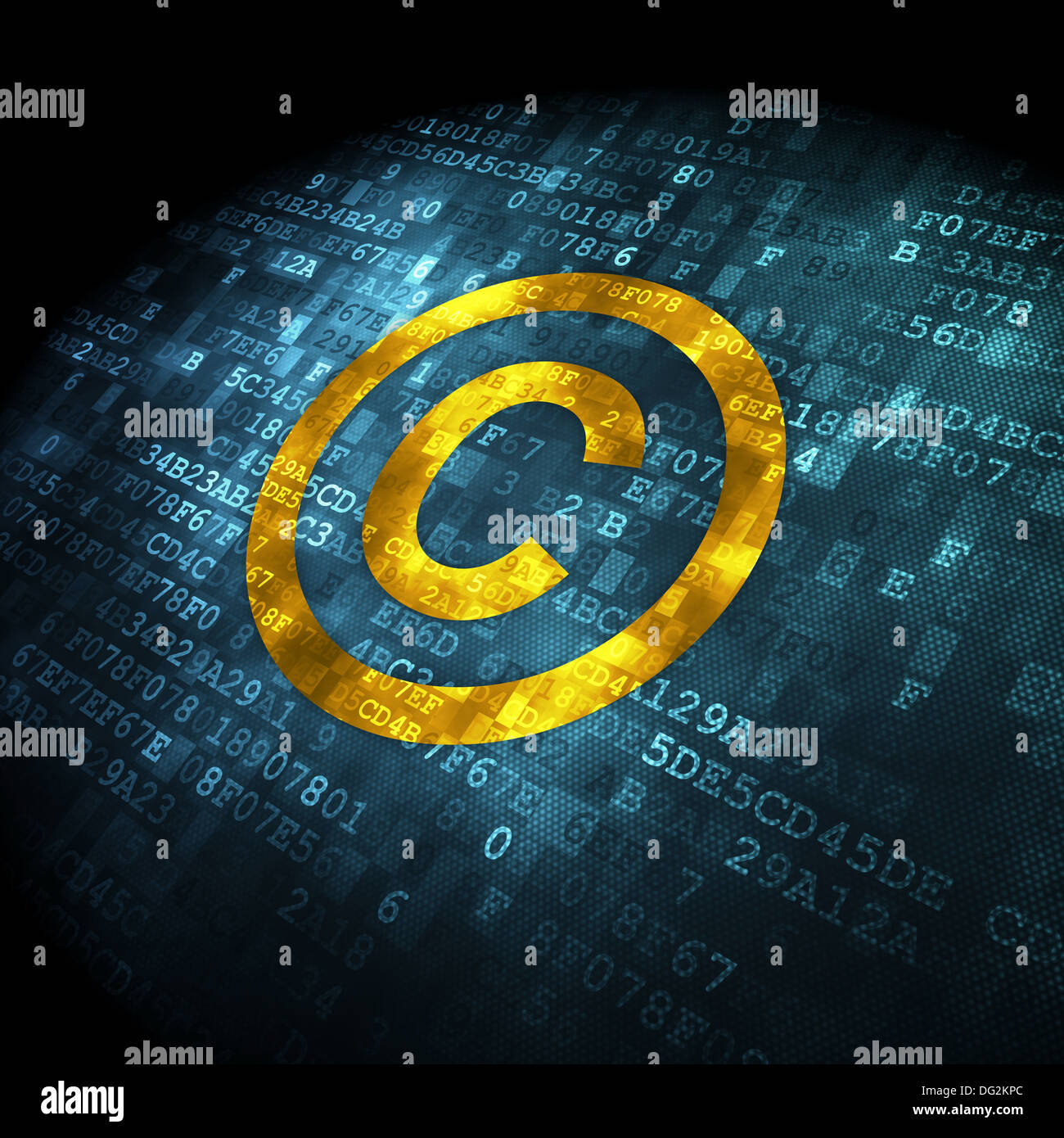 Law concept: Copyright on digital background Stock Photo - Alamy