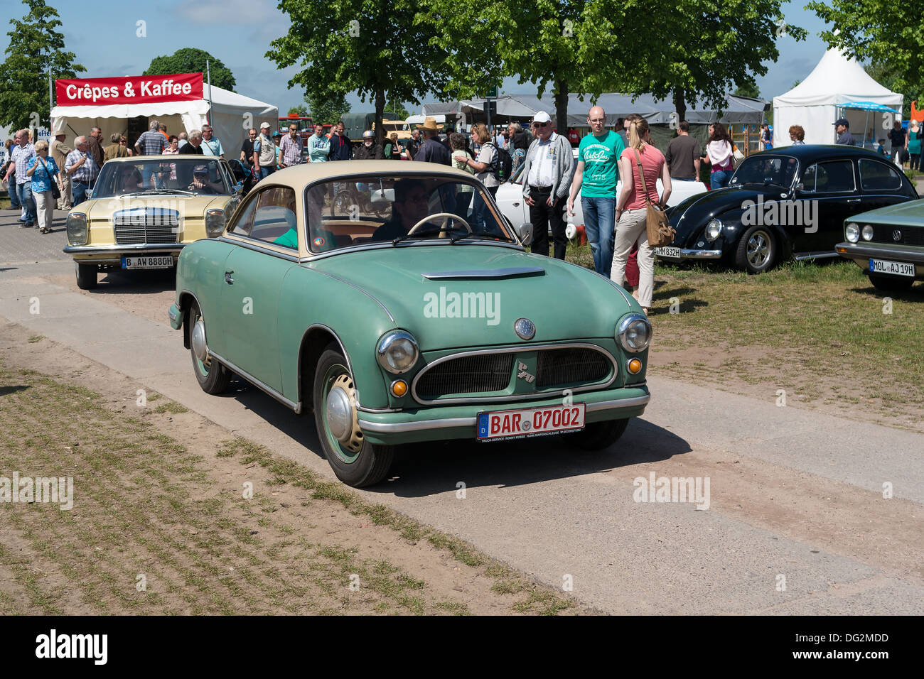 The East German car AWZ P70 Zwickau Stock Photo - Alamy