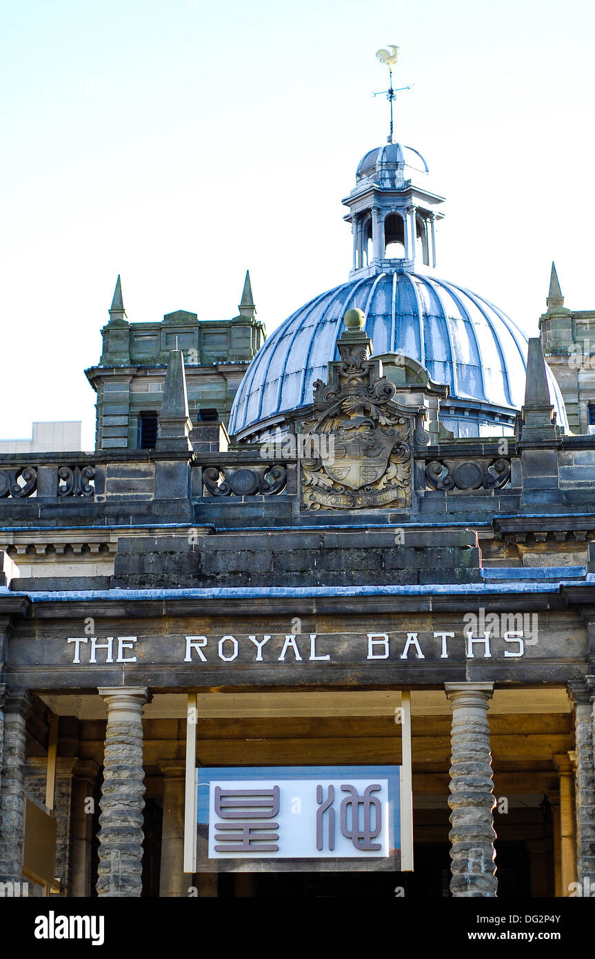 Harrogate Turkish hot steam Baths relax health Stock Photo - Alamy