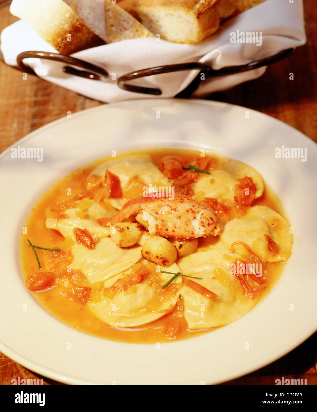 Lobster Ravioli High Resolution Stock Photography and Images - Alamy