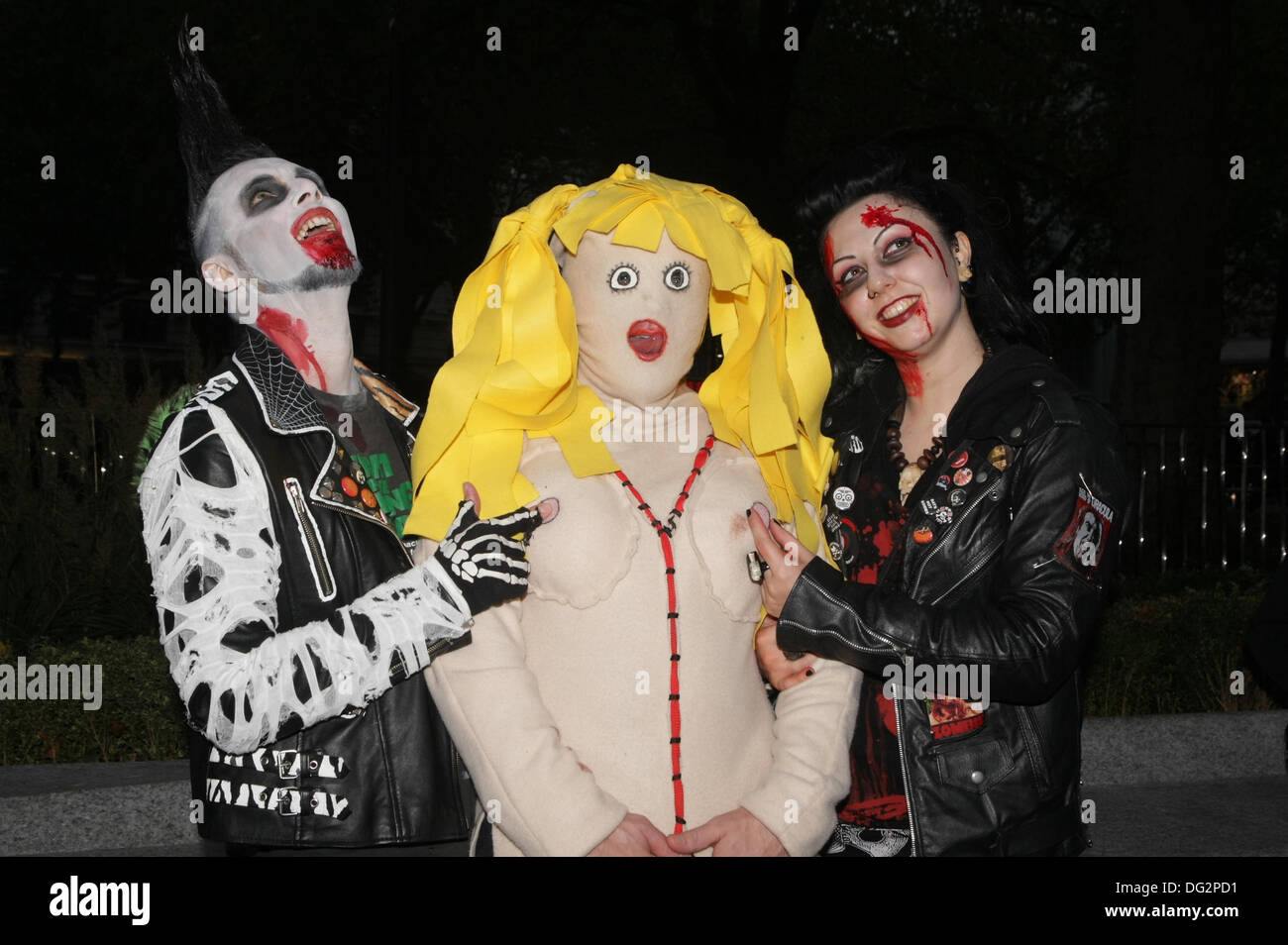 Leicester Square is infested with zombies during the annual Zombie ...