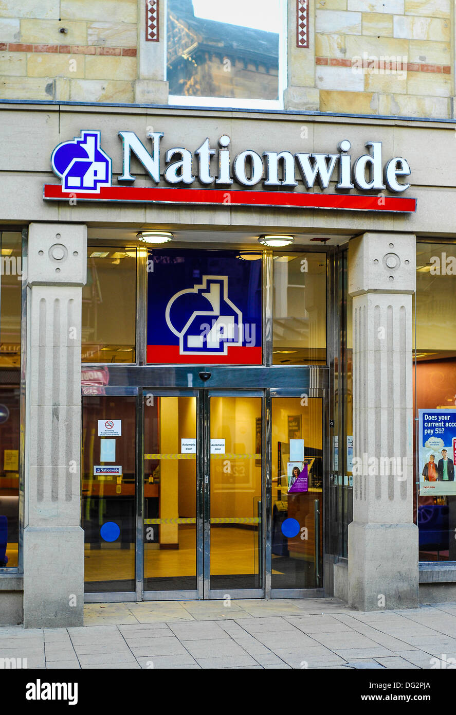 Nationwide Bank harrogate Yorkshire Stock Photo - Alamy