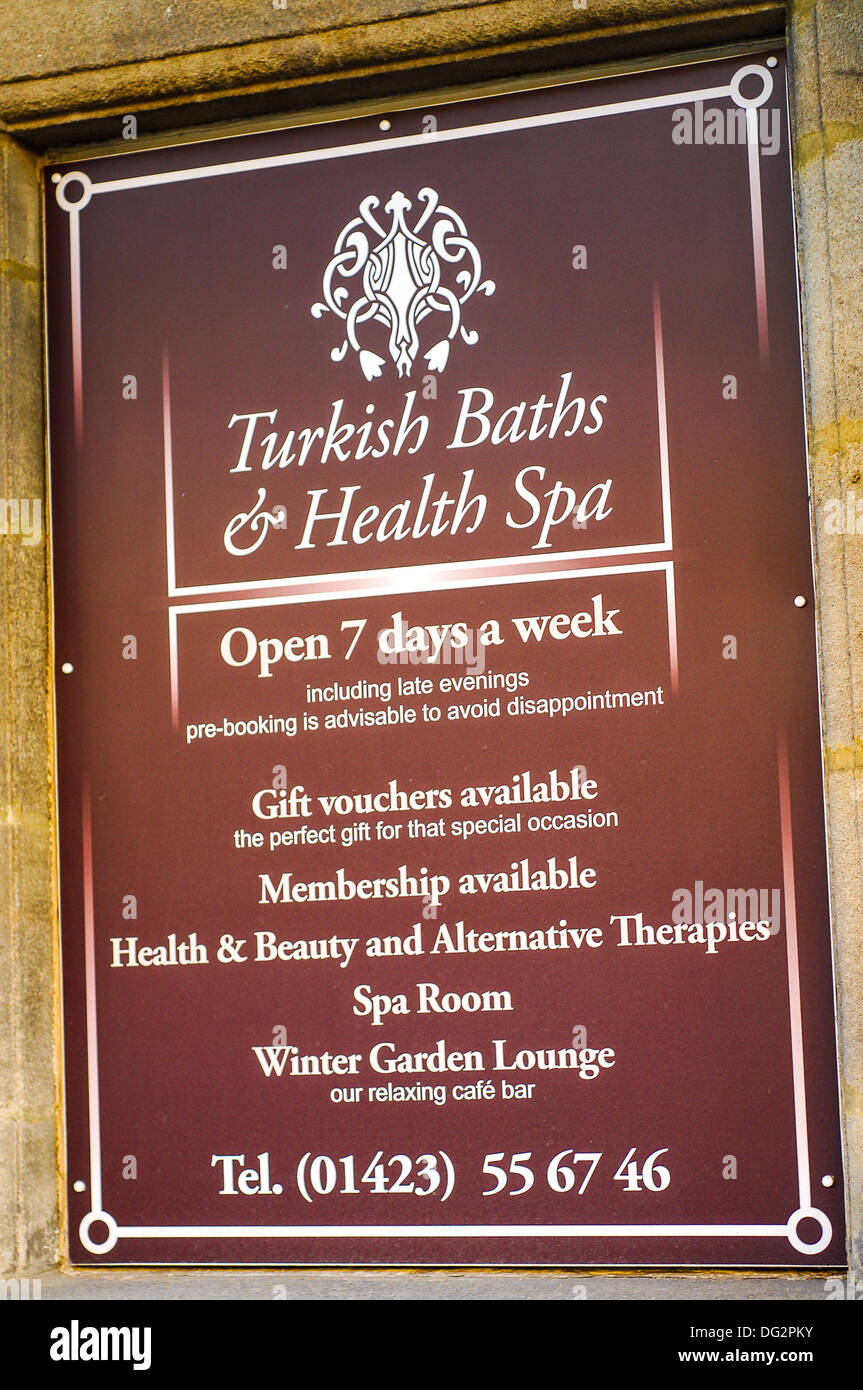 Harrogate Turkish hot steam Baths Stock Photo - Alamy