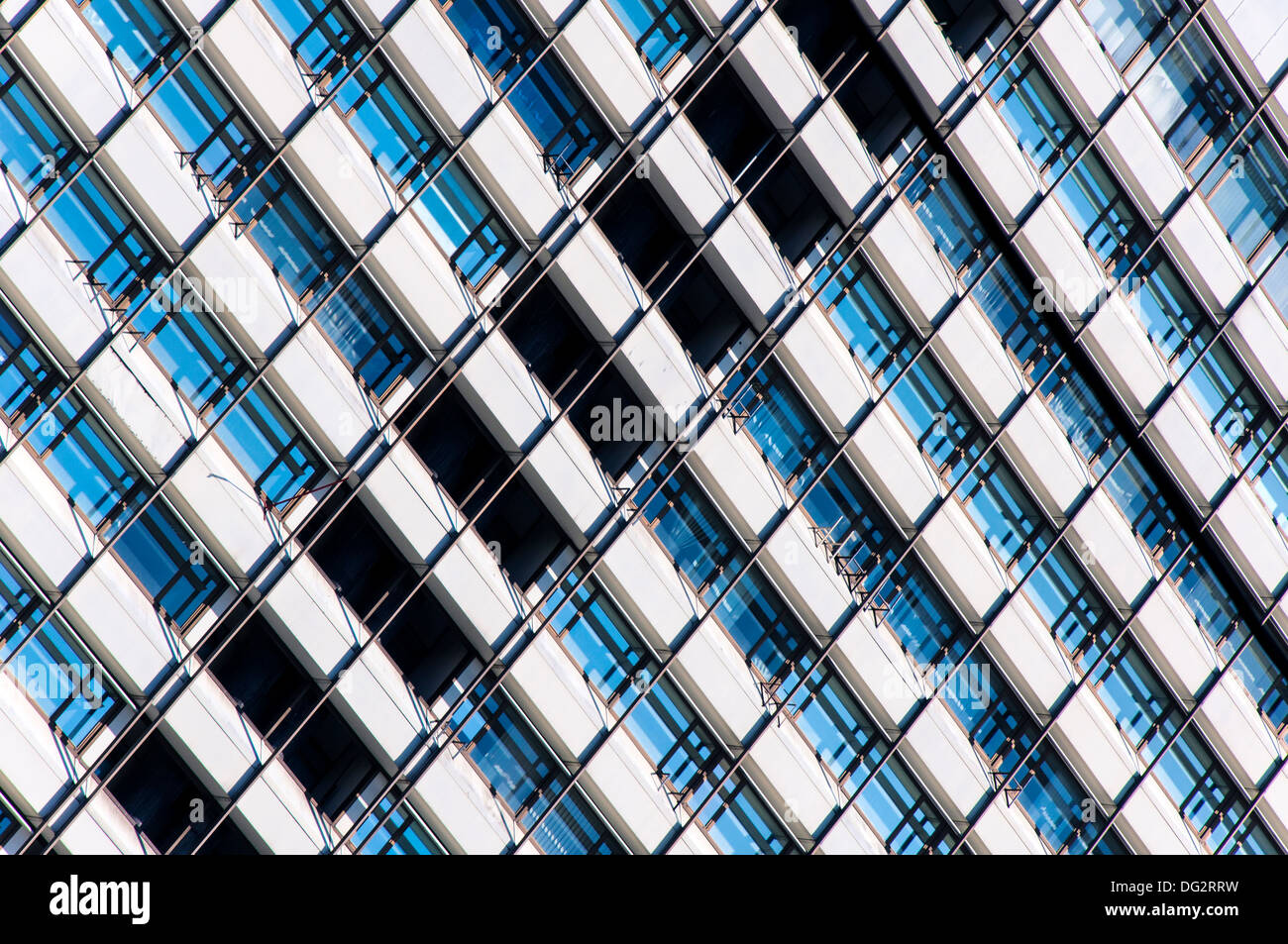 Abstract windows on the modern building Stock Photo - Alamy